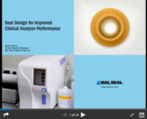 Seals for Clinical Chemistry Analyzers: How to Prevent Leaking