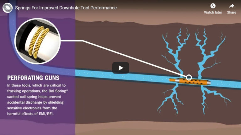 Springs For Improved Downhole Tool Performance | Bal Seal Engineering