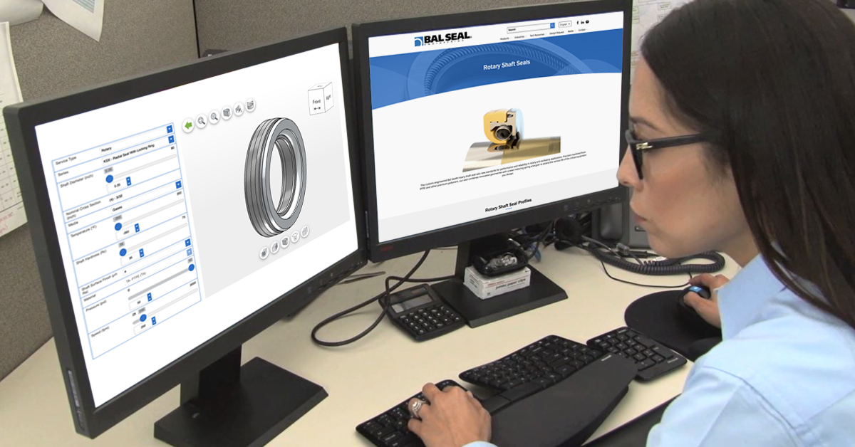 Seal Starter 3D™ Puts Designers in the Driver’s Seat | Bal Seal Engineering